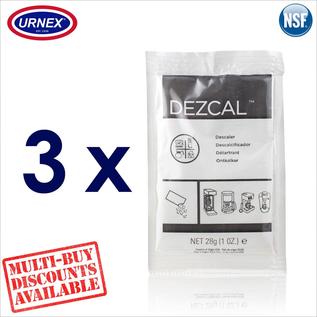 Urnex DEZCAL™ Espresso Coffee Machine Activated Descaler Decalcifier D ...